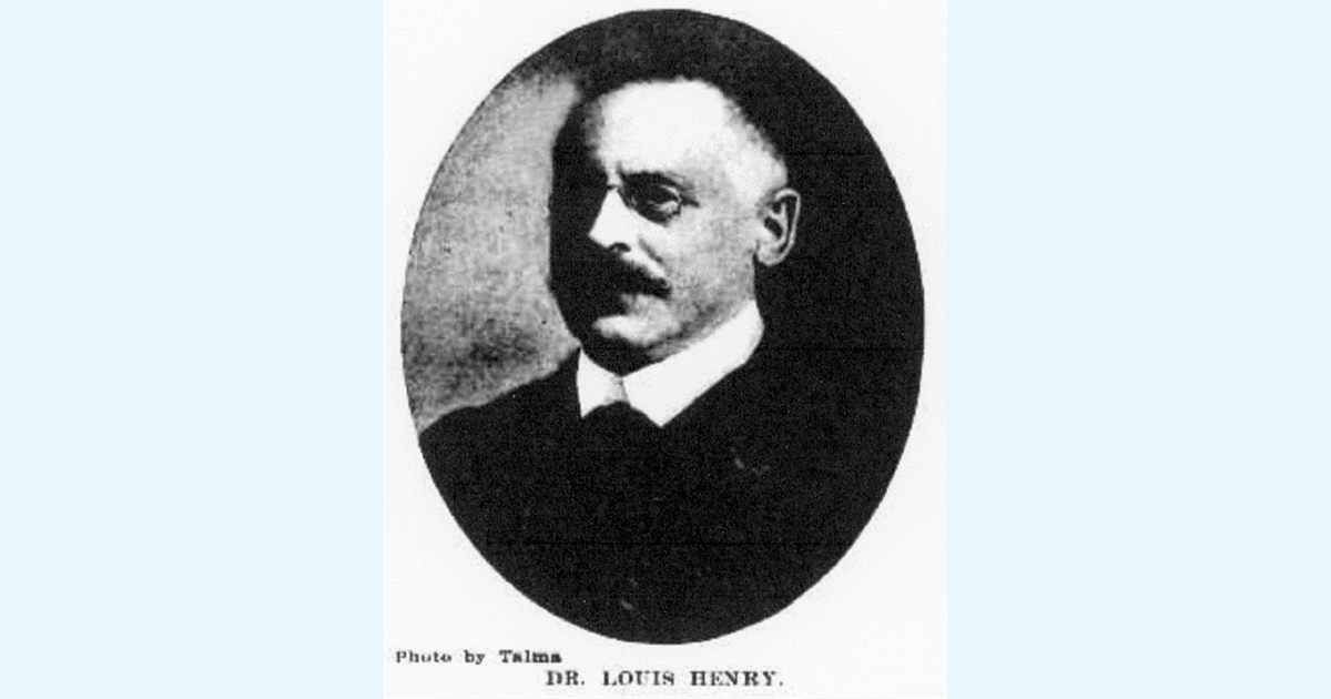 Louis Henry (1854-1924) | AMA Victoria